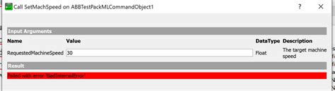 Method Call With A Single Float Type Input Argument Results In