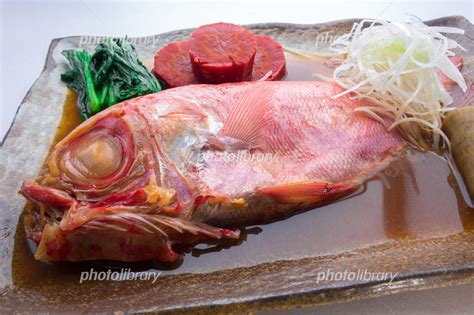 金目鯛の煮つけ 写真素材 4255027 フォトライブラリー Photolibrary