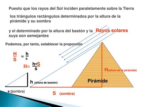 PPT EL TEOREMA DE TALES EN UN TRIÁNGULO PowerPoint Presentation free