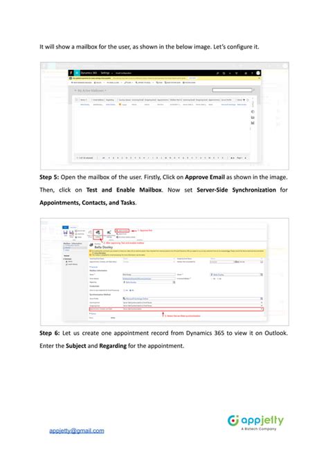 AppJetty Microblog How To Sync Outlook Calendar With Dynamics 365 And