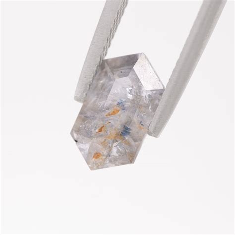 Salt Pepper And Cinnamon Sapphire Hexagonal Cut 267 Carats Nick Von K