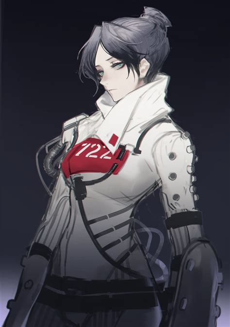 Wraith And Quarantine Wraith Apex Legends Drawn By Rhine Overtonerhine Danbooru