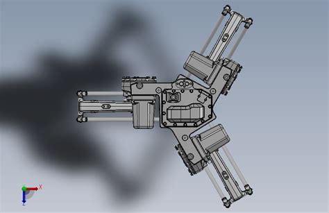 分拣机器人 Solidworks 2020 模型图纸下载 懒石网