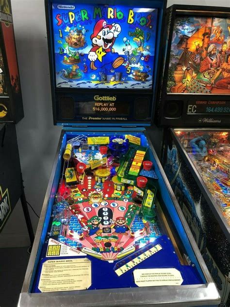 Supper Mario Broth The Super Mario Bros Pinball Machine By Gottlieb