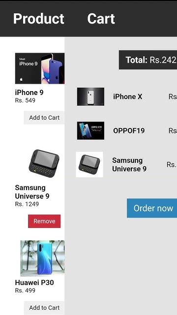 add to cart demo in reactjs js youtube