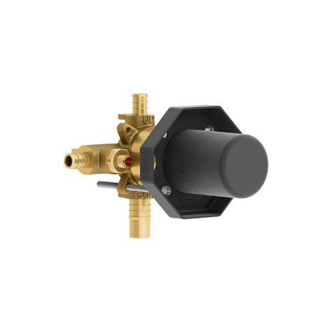1 2 Inches Pressure Balance Thermostatic Rpa Valve With Test Cap Without Cartridge Pex