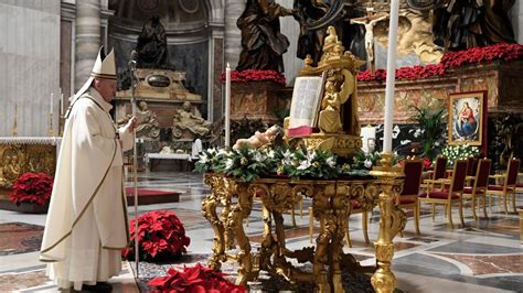 Celebraciones Presididas Por El Papa Francisco En El Tiempo De Navidad