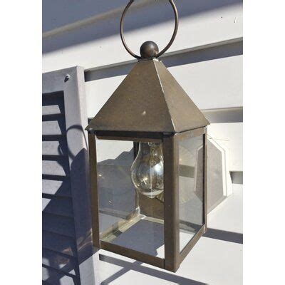 Longshore Tides Michaela 1 Bulb Outdoor Wall Lantern Wayfair Wall