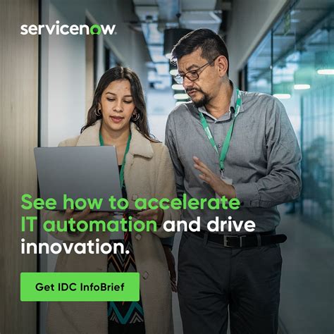 Servicenow On Linkedin Idc Infobrief Accelerate It Automation For