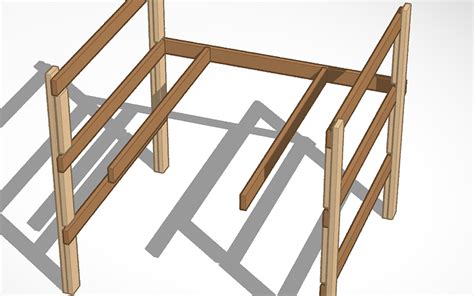 3d Design Workbench Frame Tinkercad