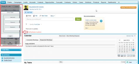 Salesforce Cti Integration Setting Up Open Cti Sample Application