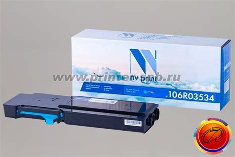 Картридж Xerox 106R03534 совместимый | Cyan/Голубой | NV-Print ...