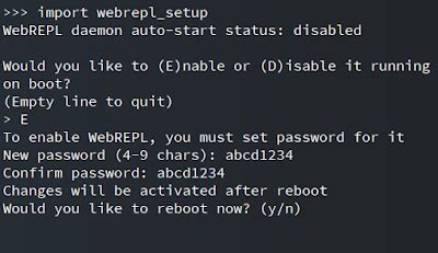 MicroPython筆記 02 使用WebREPL遠端操控 NodeMCU ESP32