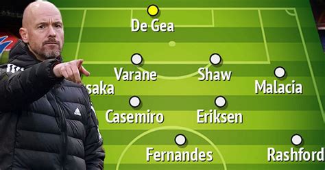 Man Utd Predicted Line Up Vs Crystal Palace As Erik Ten Hag Ponders