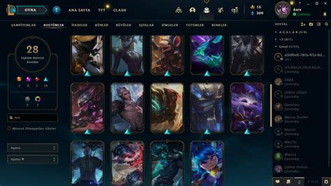 Lol Valorant Karışık Dolu Skinli Hesap KoŞ 1099202 İtemsatış