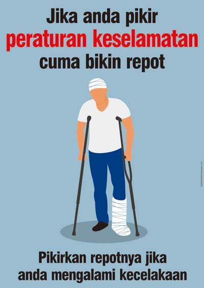 Slogan Keselamatan Safety Poster Indonesia