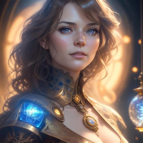 Premium Ai Image Clara Crawford Photorealistic Beautiful Woman Light