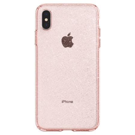 Funda IPhone XS Max Spigen Liquid Crystal Glitter Rosa