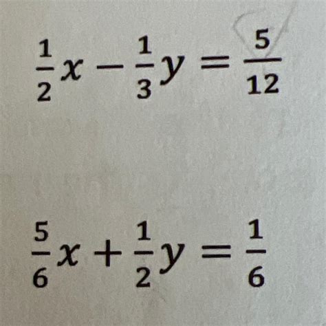Solve Using Elimination
