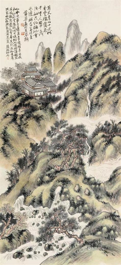 海派蒲華山水畫賞析 每日頭條