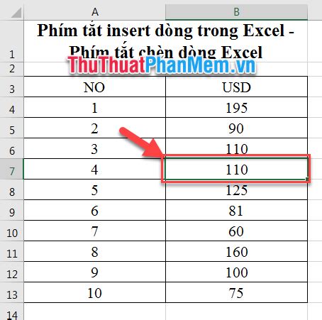 Insert Line Shortcut In Excel Shortcut Insert Excel