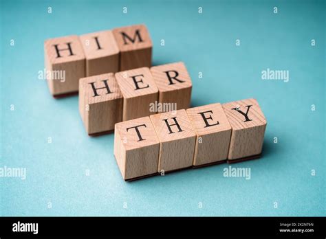 Alternative Gender Sign Letter Blocks Stock Photo Alamy