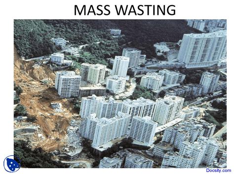 Mass Wasting Engineering Geology Lecture Slides Docsity