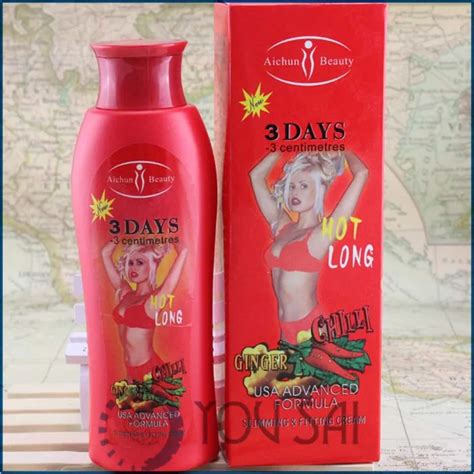 Health Care Slimming Product Hot Chilli Fat Burning Slimming Cream