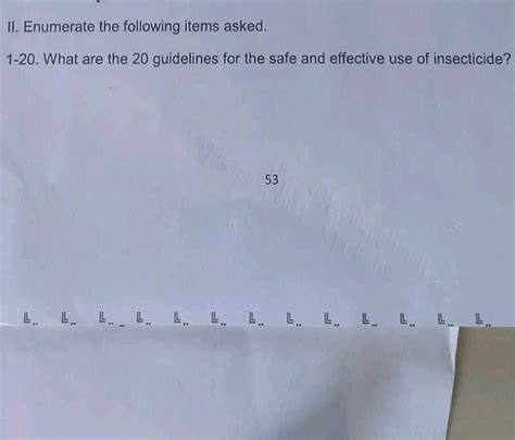 Ii Enumerate The Following Items Asked 1 20 Studyx Ii Enumerate The Following Items Asked 1 20 Studyx