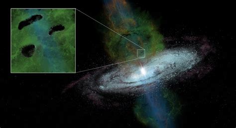 Blowing In The Wind Fast Molecular Clouds Discovered Streaming Out
