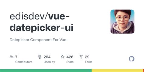 Github Edisdevvue Datepicker Ui Datepicker Component For Vue
