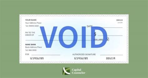 How To Void A Check Brief Guide On Making A Check Invalid