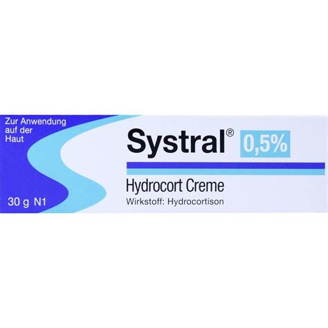 Systral Hydrocort 0.5% Creme, 30 g, PZN 1234065 - Gesundes Schwabing in ...