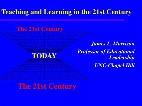 PPT Teaching And Learning In The St Century PowerPoint Presentation ID