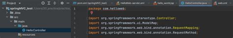 Intellij Spring Framework Mvc Helloworld