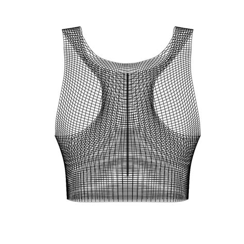 Sports Bra 3d Model Turbosquid 2347787
