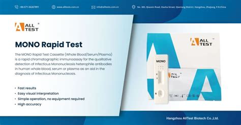 Infectiousmononucleosis Ebv Monorapidtestcassette Epsteinbarrvirus
