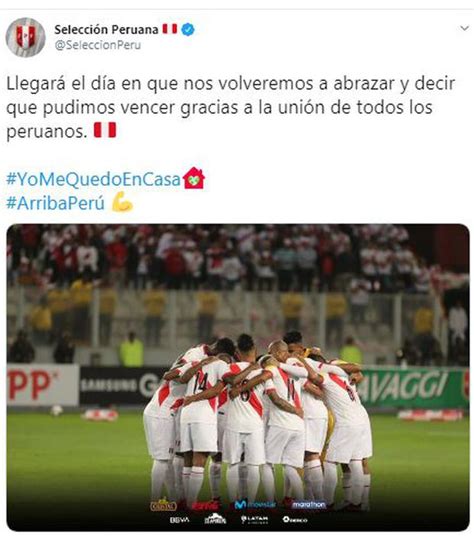 Coronavirus Selección peruana Llegará el día en que nos volveremos