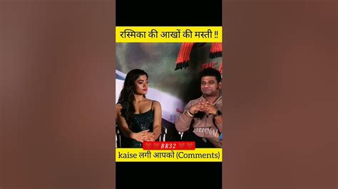 Rashmikamandhanareaction💯💕😍rashmikamandannaviralshorts Br32