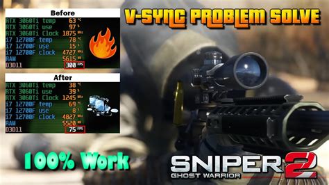 SNIPER GHOST WARRIOR 2 Vsync Problem Fix Vsync Issue Solve Gaming