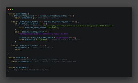 khalid e on linkedin here s another method to neutralize rdtsc by