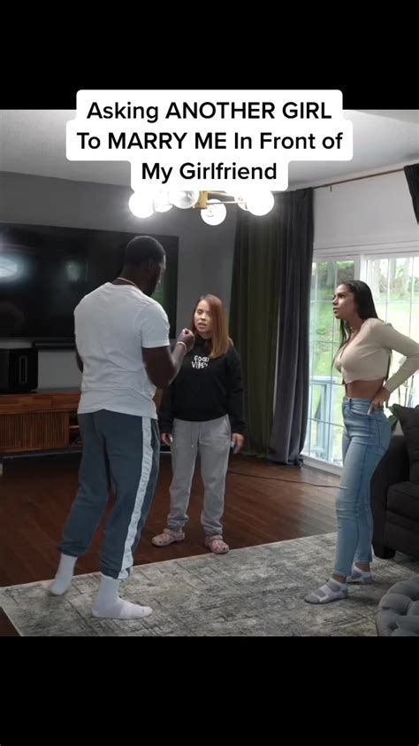 Dont Let Your Gf Stop You From Finding Your Wife💍 🤣 Prank Marriage