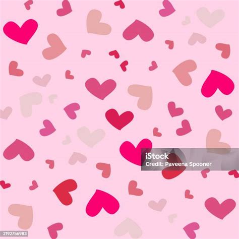 하트 배경 발렌타인 데이에 대 한 하트와 사랑 패턴 벡터 일러스트 레이 션 2월에 대한 스톡 벡터 아트 및 기타 이미지 2월 공휴일 단일 이미지 Istock