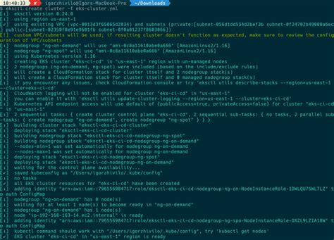 building the ci cd of the future creating the eks cluster by igor