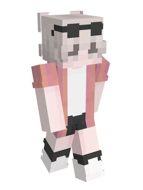Girl With Glasses Minecraft Skin At Lynn Morgan Blog
