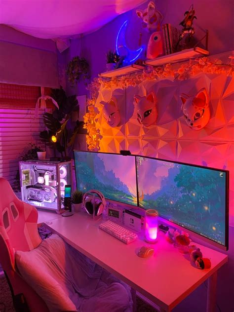 Awesome Aesthetic Gaming Setup Ideas Artofit