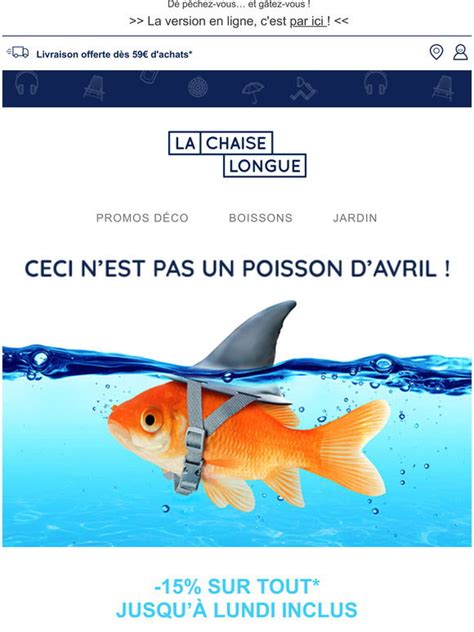 La Chaise Longue Ceci Nest Pas Un Poisson Davril Milled