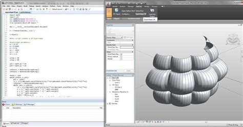15 Revitpythonshells Work Environment And The Generated Model Source