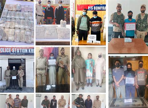 Police Arrest 171 Drug Peddlers In Jammu And Kashmirs Baramulla