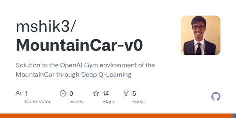 GitHub Mshik3 MountainCar V0 Solution To The OpenAI Gym Environment